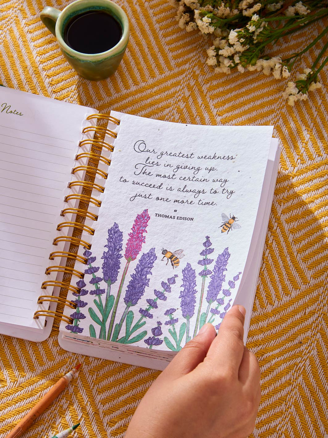 Meraki: A Sustainable Journal and Pocket Planner (Combo Set) — Plan A Plant